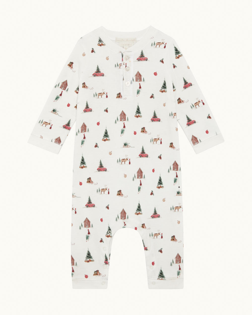 Dan Little Christmas Tree Romper | Marie-Chantal