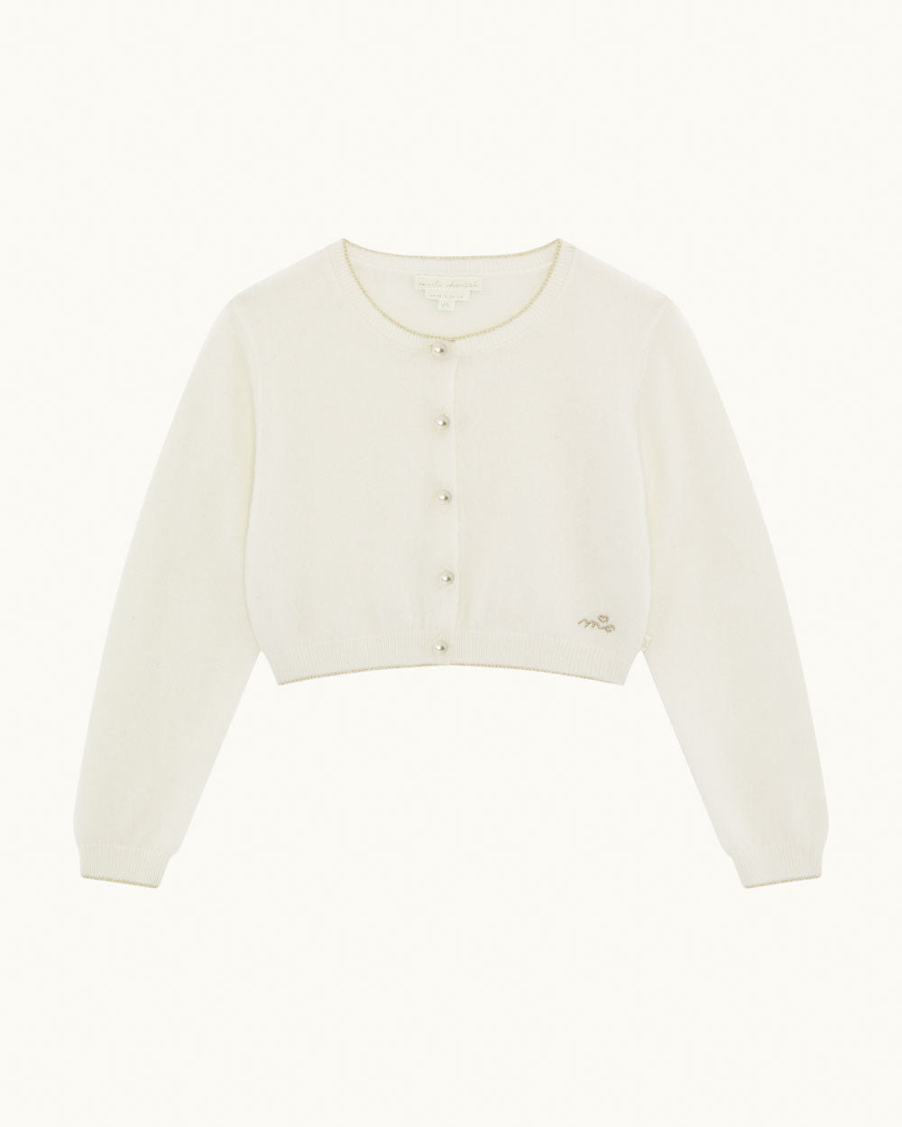 Olympia Angel Wing Cashmere Cardigan - Child | Marie-Chantal